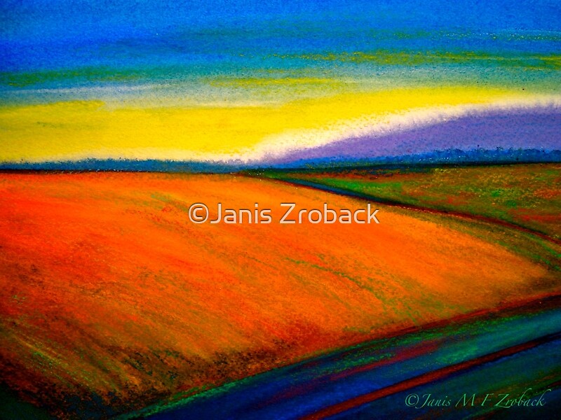 "Landscape...Out in the Country" by ©Janis Zroback | Redbubble