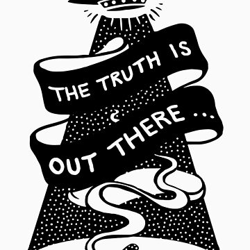 "The Truth Is Out There" Sticker for Sale by thatsjustsuper | Redbubble