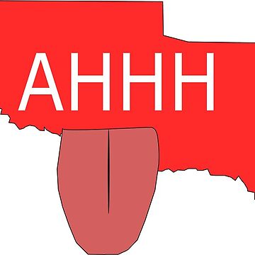 ""AHHHH"" Sticker for Sale by GeneDeLaGarza | Redbubble