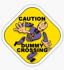Crash Test Dummy: Stickers | Redbubble