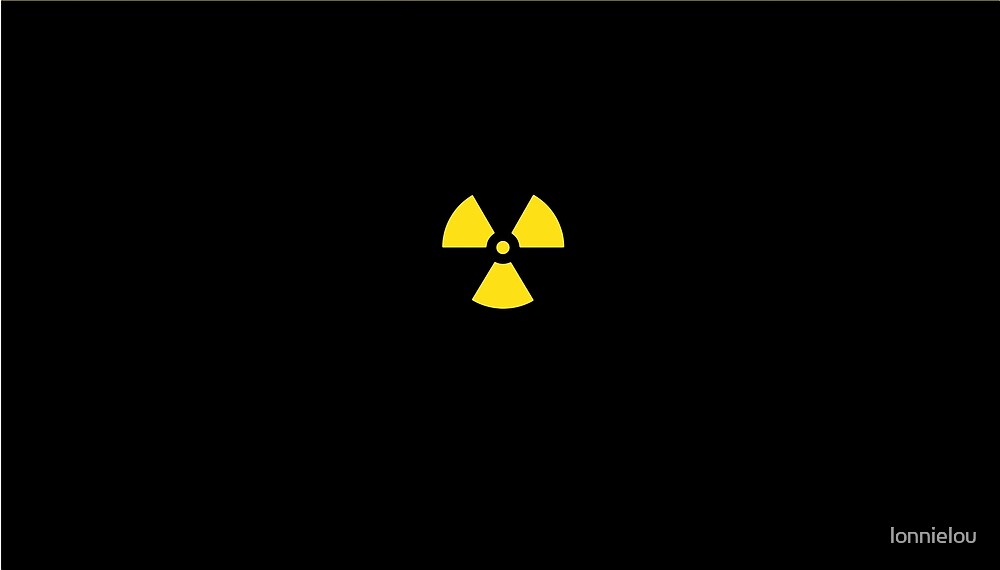 "Nuclear Waste Hazard Symbol" by lonnielou | Redbubble