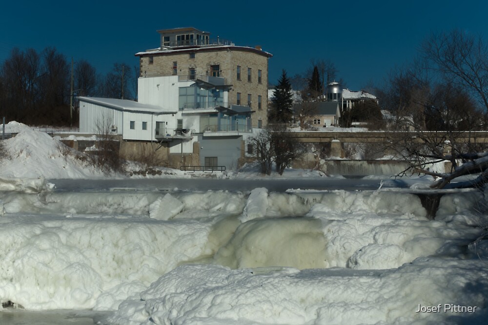 "Almonte Ice Falls - Almonte, ON, Canada" by Josef Pittner | Redbubble