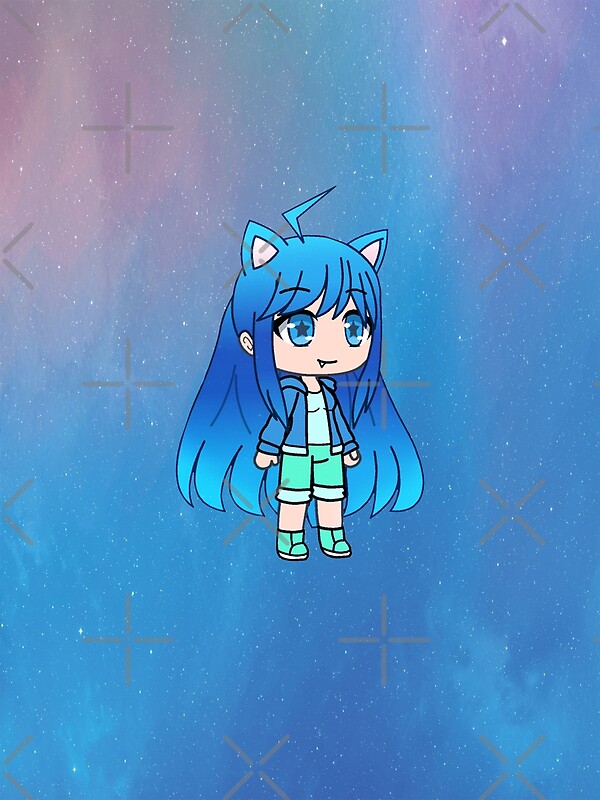 "Aqua Chan Cute Gacha Girl" by pignpix | Redbubble