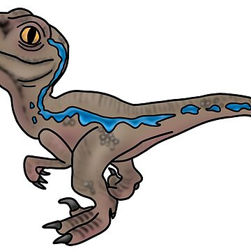 "Blue raptor" Sticker for Sale by mermaidbee | Redbubble