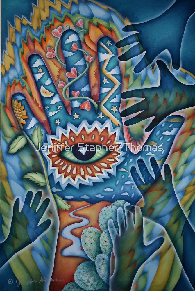 "Hand of Fate" by Jeniffer Stapher-Thomas | Redbubble