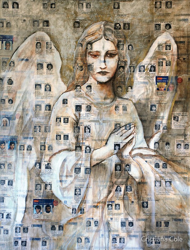 "Angel Of The Missing" by Cristiana Cole | Redbubble