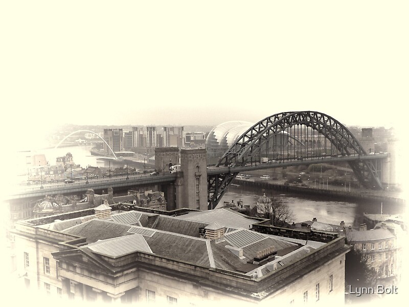 "Tyne Bridges" by Lynn Bolt | Redbubble
