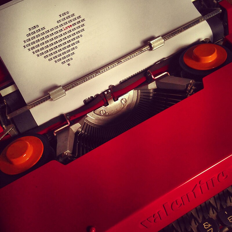 "Send a LOVE letter...Retro style" by Heather Martinez | Redbubble