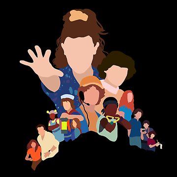 "Stranger Things 3" Sticker for Sale by twirlingpencil | Redbubble