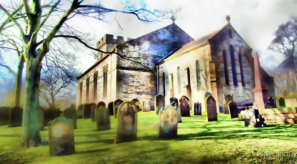 "Tanfield Church, Stanley, Co. Durham" by John Lynch | Redbubble