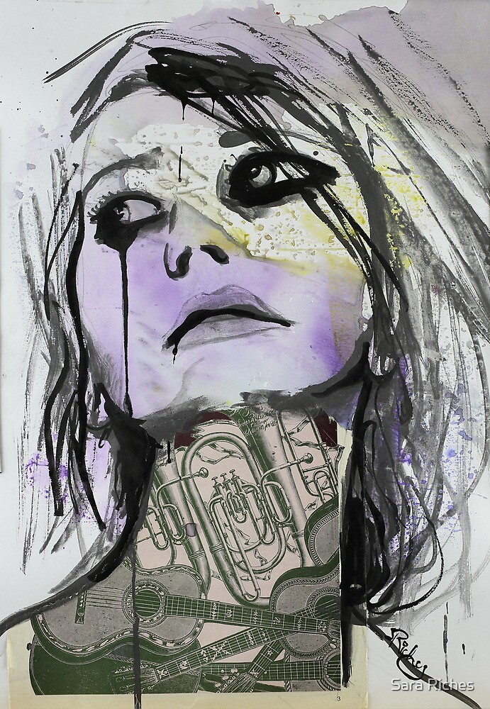 "Let the Feelings Out" by Sara Riches | Redbubble