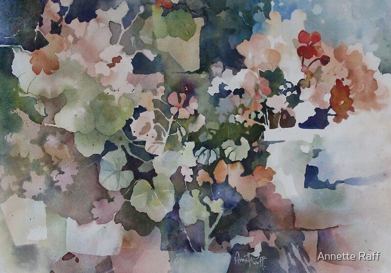 "Potting Day" by Annette Raff | Redbubble