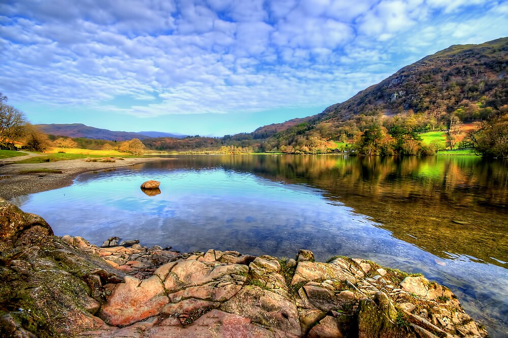 "Rydal Water, Lake District" by Stephen Smith | Redbubble