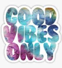 Good Vibes Only: Stickers | Redbubble