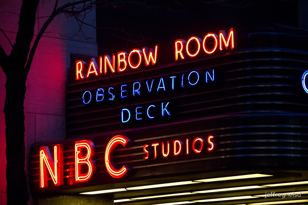 "NBC Rainbow Room" by jeffreynelsd | Redbubble