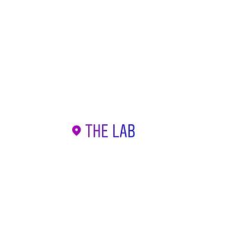 "The Lab Location" Sticker for Sale by awess19 | Redbubble