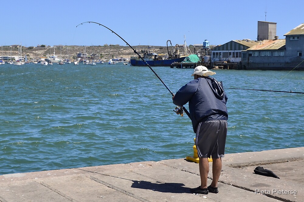 "Fishing in Saldanha Bay" by Pieta Pieterse | Redbubble