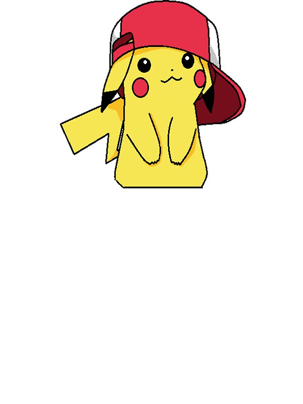 Pikachu With Hat Drawing