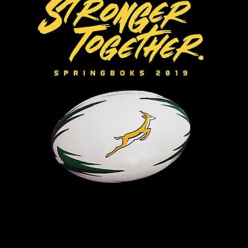 "South African Rugby Stronger Together SA Rugby Bokke Springboks South ...