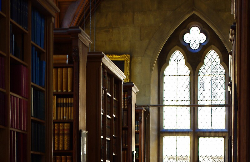 "Gothic Library" by ForeverFrodo | Redbubble