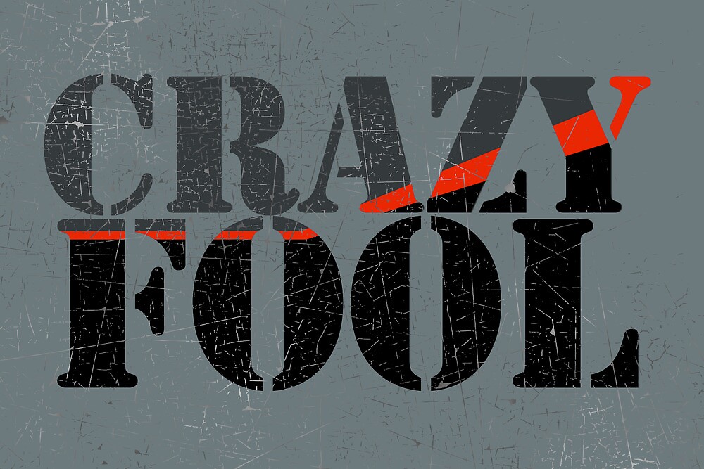 "Vintage Look Crazy Fool Van Graphic" by VintageSpirit | Redbubble