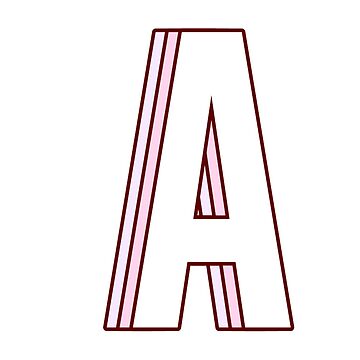 "Aesthetic Letter A Initials" Photographic Print for Sale by ...