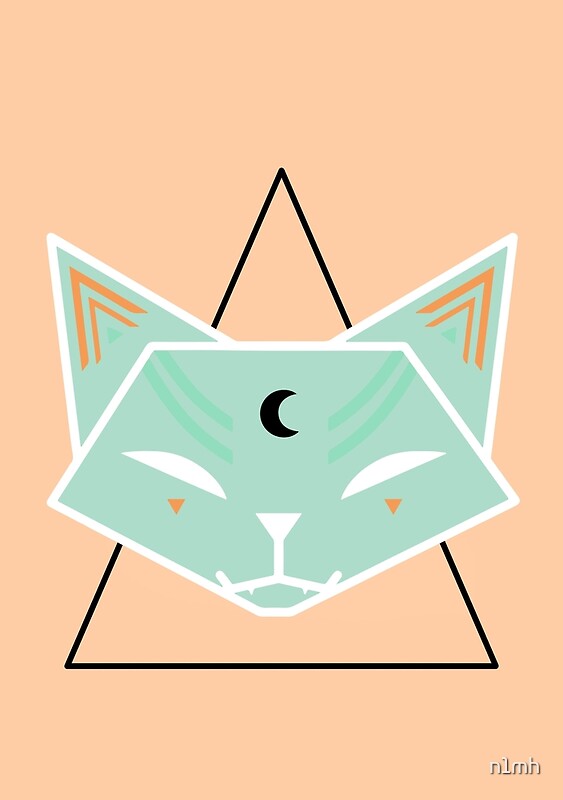 "Cat Tribe 02" by n1mh | Redbubble