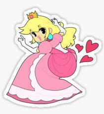 Princess Peach: Stickers | Redbubble