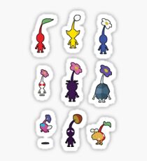Pikmin Stickers | Redbubble