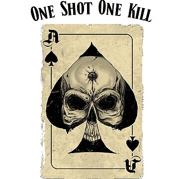 "ACE OF SPADES TACTICOOL" Sticker by Cataraga | Redbubble