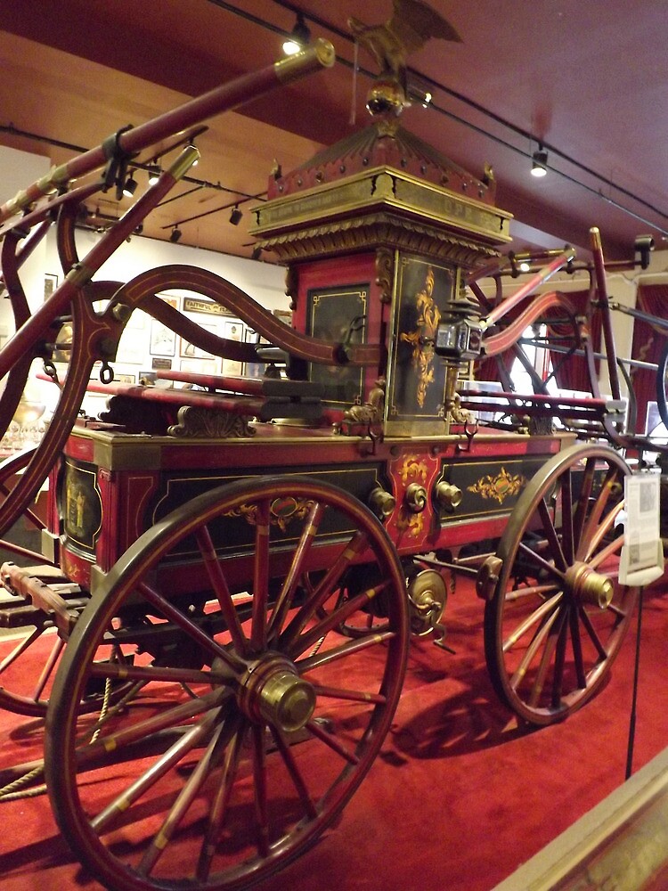 "Classic Fire Engine, Veteran Pumper, Philadelphia-Style Pumper, Circa ...