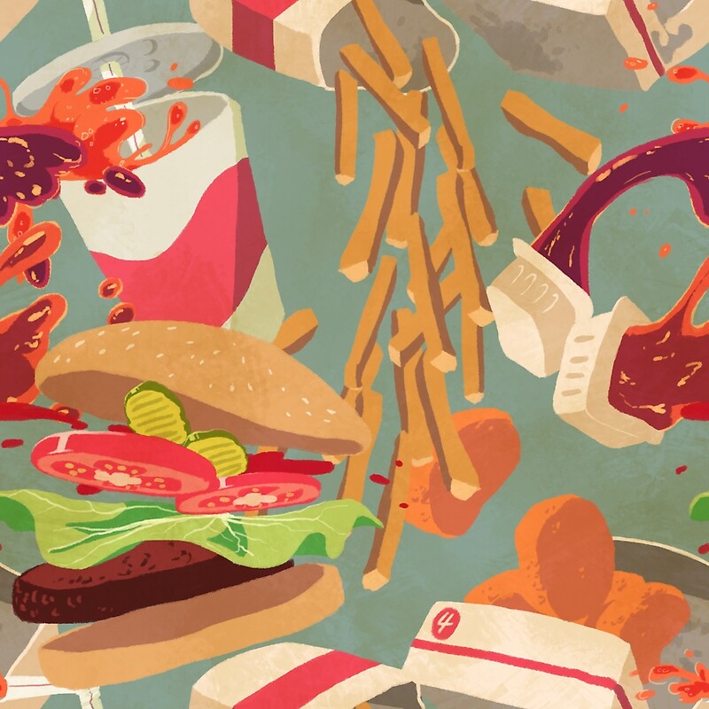 "RIP lunch" by shreddednettles | Redbubble