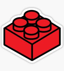 Lego Brick Stickers | Redbubble