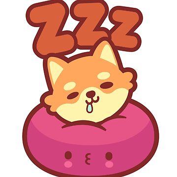 "Sleepy Piffle Ball" Sticker for Sale by Hipster Whale | Redbubble