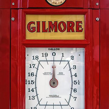 "Vintage Red Gas Pump" Sticker for Sale by plugsnpixels | Redbubble