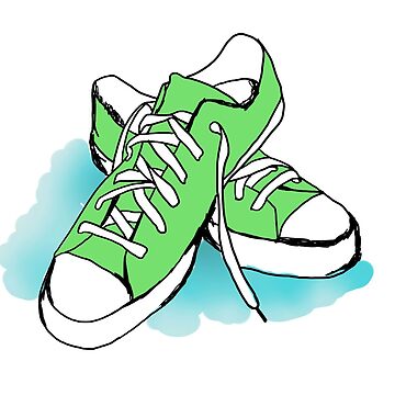 Wet Shoes Clipart Image