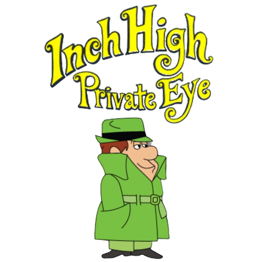 "Inch High Private Eye Cartoon Show" by Chosen Rejects | Redbubble