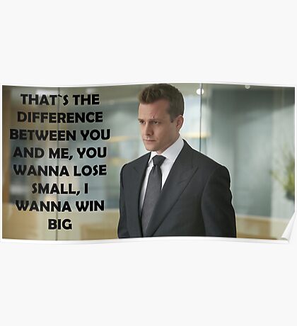 Harvey Specter: Posters | Redbubble