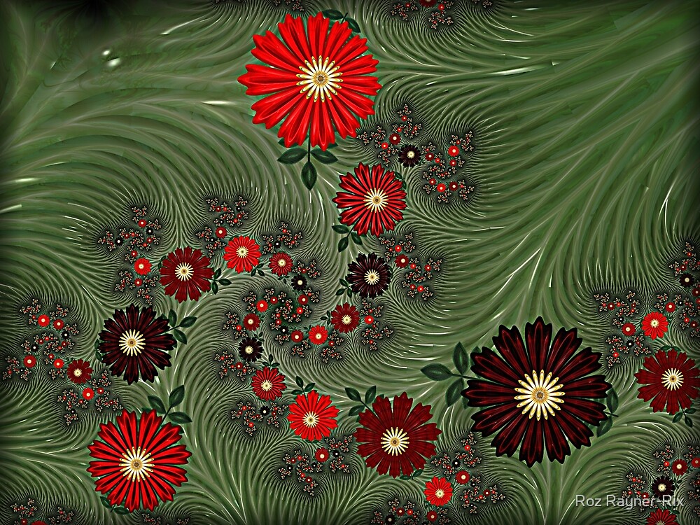 "Triflora..." by Roz Rayner-Rix | Redbubble