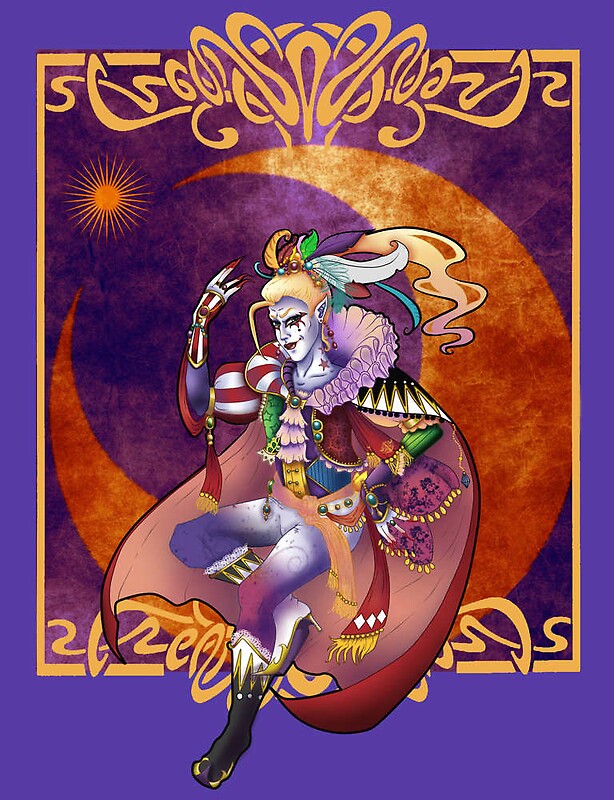 "Kefka Palazzo from Final Fantasy VI" by Lillian Asterios | Redbubble