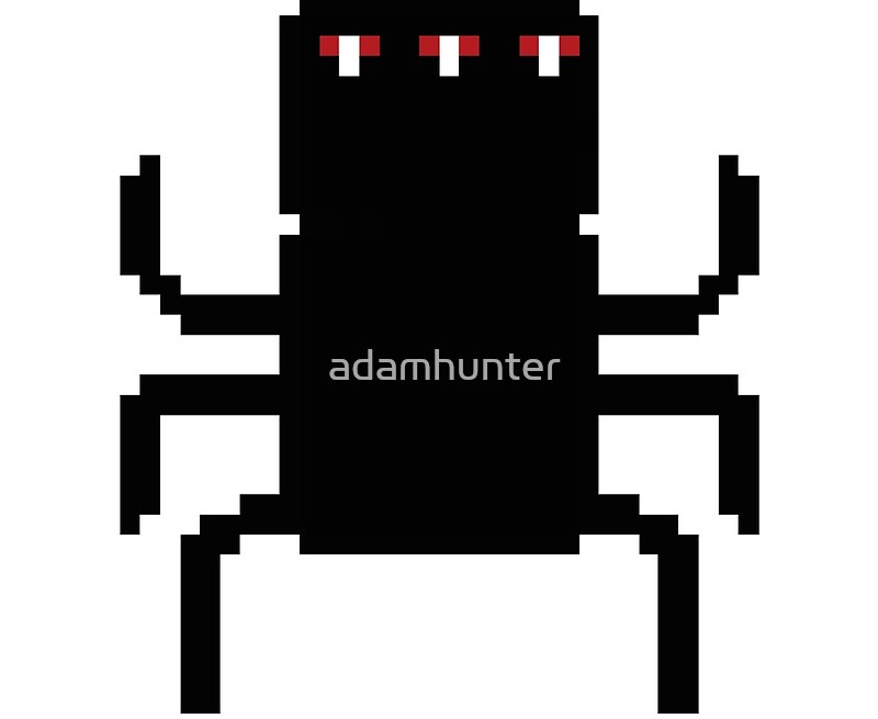 "8-Bit Spider-like Creature" by adamhunter | Redbubble