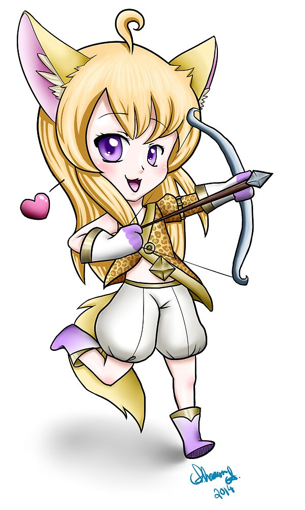 "Tera Elin Archer Chibi" by Crysteria | Redbubble