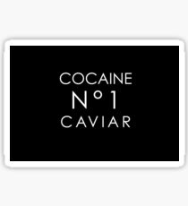 Cocaine Caviar Stickers | Redbubble