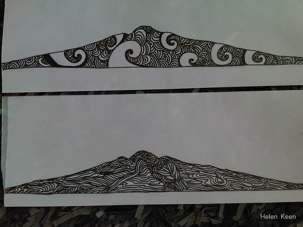 "RANGITOTO ISLAND " by Helen Keen | Redbubble