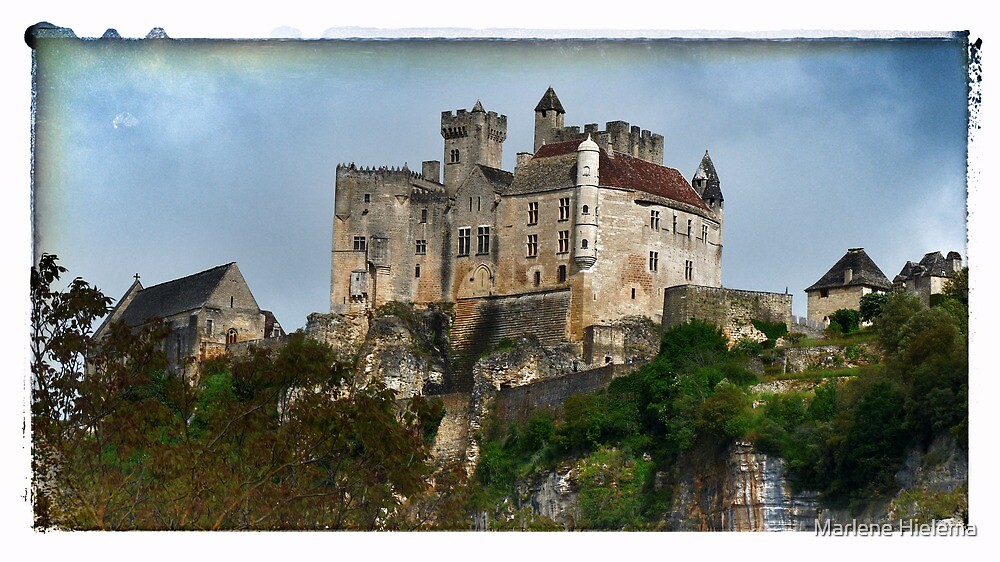 "France - View of Beynac Castle" by Marlene Hielema | Redbubble