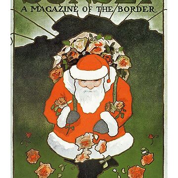 "Vintage Christmas Cover from Sunset Magazine (1902)" Greeting Card for ...