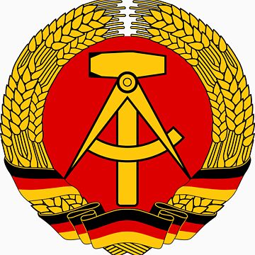 "National Emblem of East Germany " Sticker for Sale by abbeyz71 | Redbubble