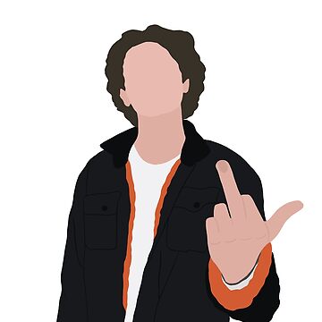 "Carl Gallagher Portrait" Poster for Sale by bestshowsticker | Redbubble