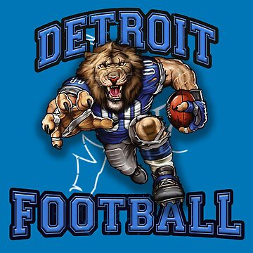 "Detroit Football" Pullover Hoodie for Sale by Playing-music | Redbubble