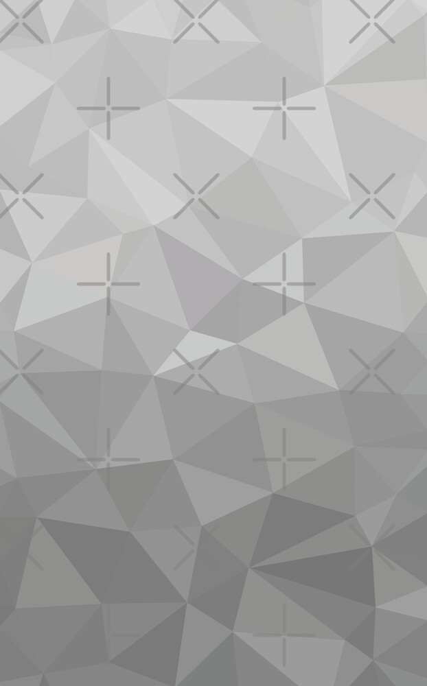 "Grayscale Triangles Geometric Shapes Vector Pattern" by patternsoup ...